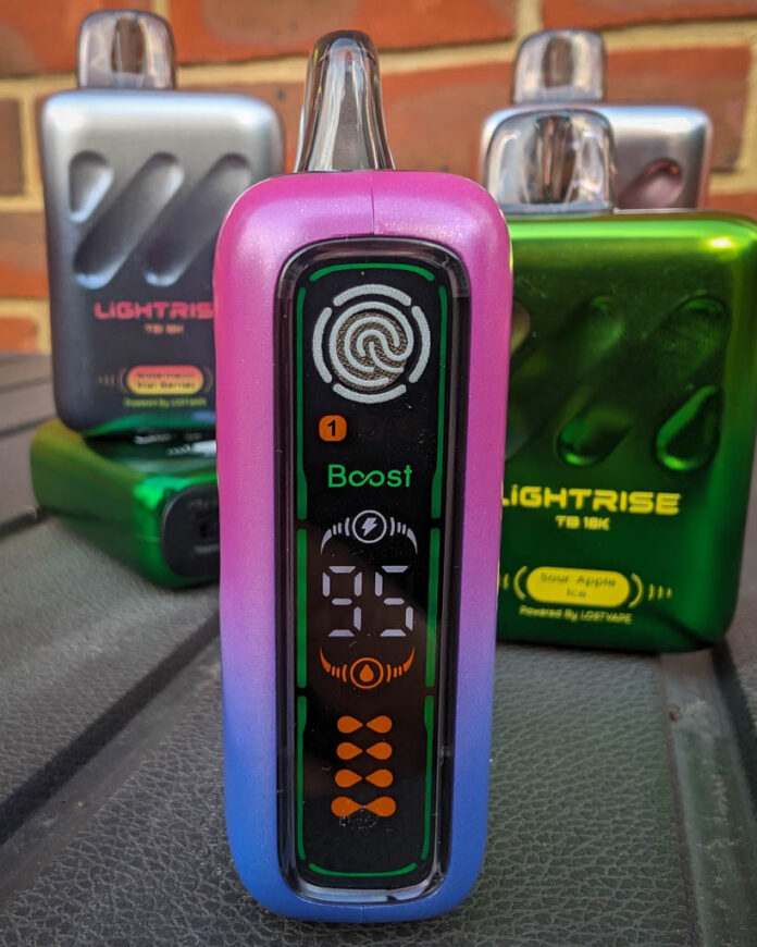 Lost Vape Lightrise TB 18K Disposable | Review